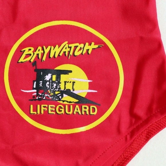 Swim | Brand New Baywatch Red One Piece Swimsuit S | Poshmark